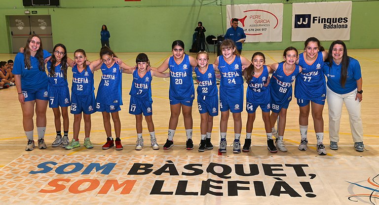 Mini Femenino B | Unió Bàsquet Llefià